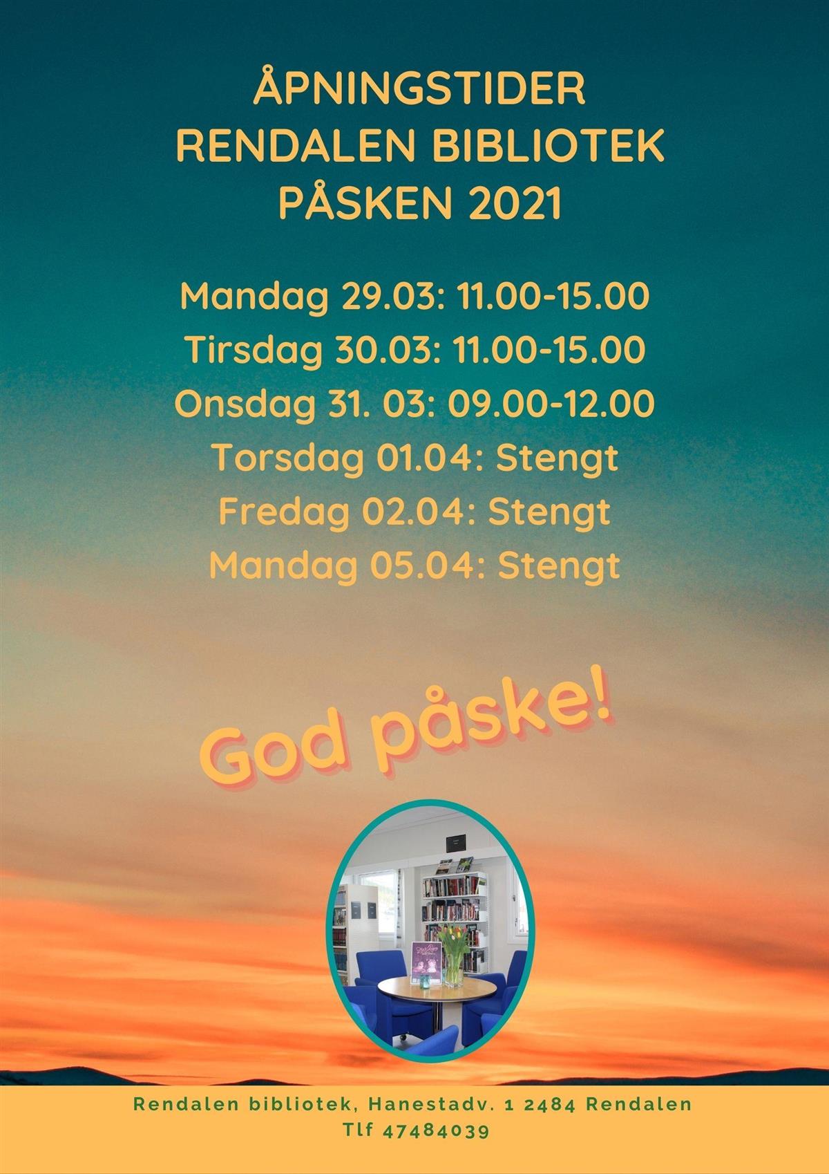 Rendalen bibliotek - Rendalen kommune
